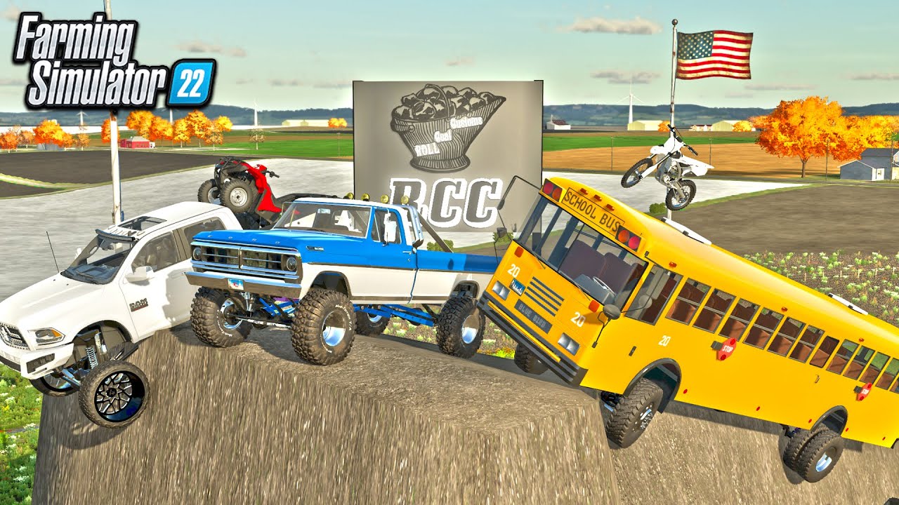BUILDING AN INSANE OFF-ROADING TRACK AT RCC! | FARMING SIMULATOR 22 ...