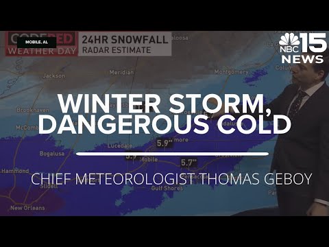 CODE RED: Winter storm & dangerous cold - WPMI NBC 15 - YouTube