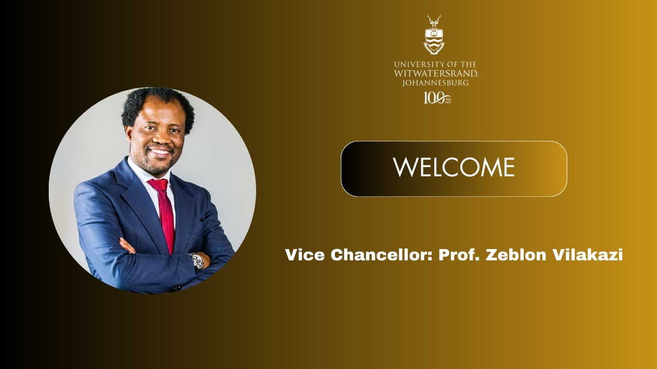Welcome by the Vice Chancellor - YouTube