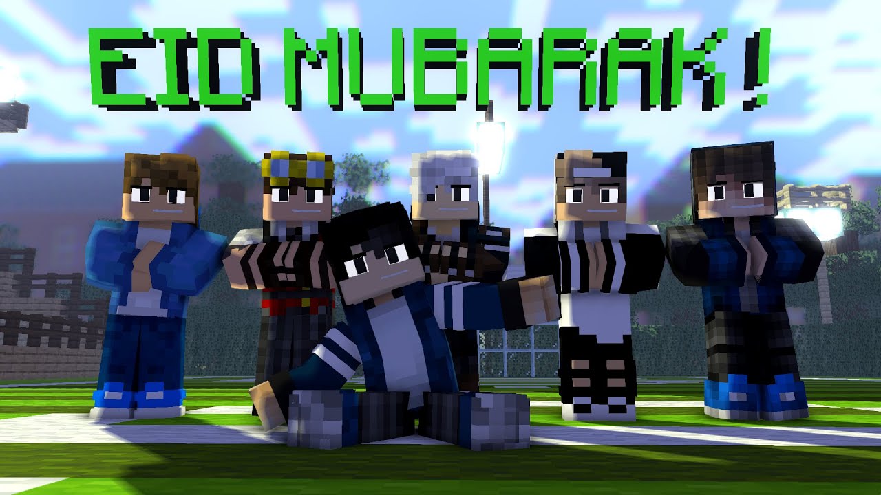 Eid Mubarak 1442 H [Minecraft Animation] - YouTube