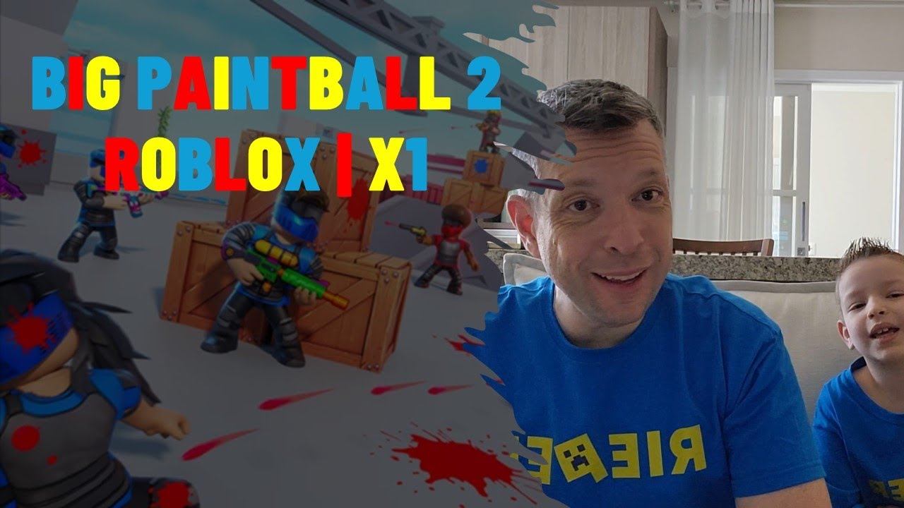 Big Paintball 2 | ROBLOX | Jogando X1 - YouTube