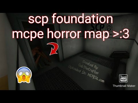 Scp horror map :3 | mcpe - YouTube