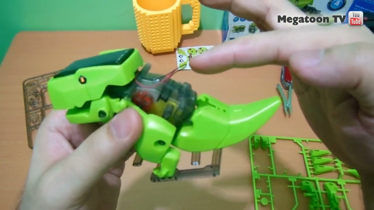 Banggood 4-in-1 Solar Robot - YouTube