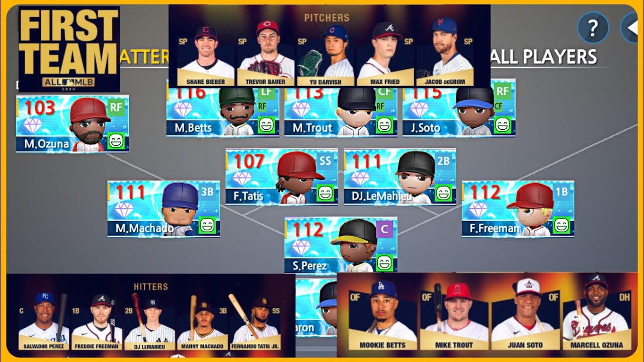 Baseball 9 Bringing The 2020 All-MLB Team To The Game ...