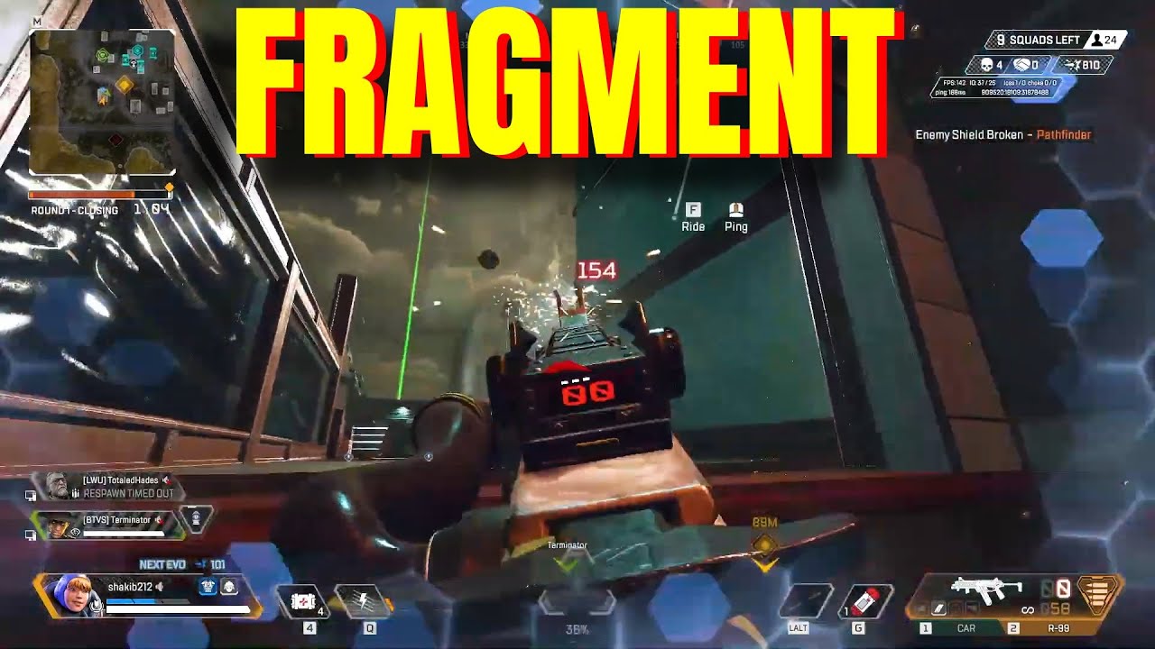 WHEN YOU WIPE OUT FRAGMENT IN APEX LEGENDS - YouTube