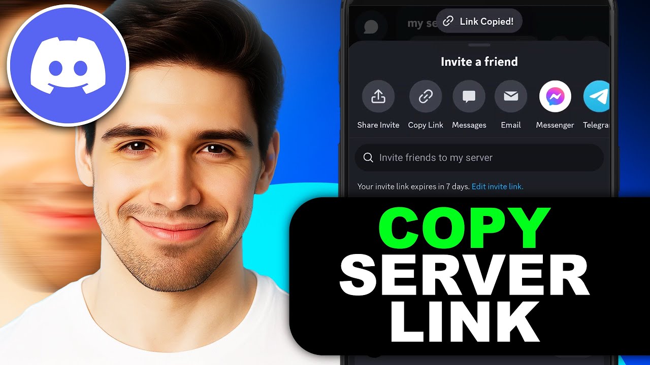 How to Copy a Discord Server Invite Link on Mobile (iPhone & Android ...