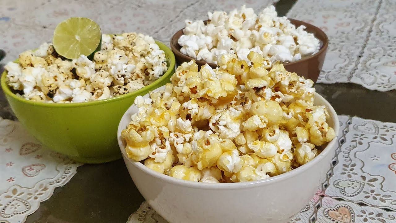 Sab Ky Favorite | Popcorn in 3 styles | Food Fun - YouTube