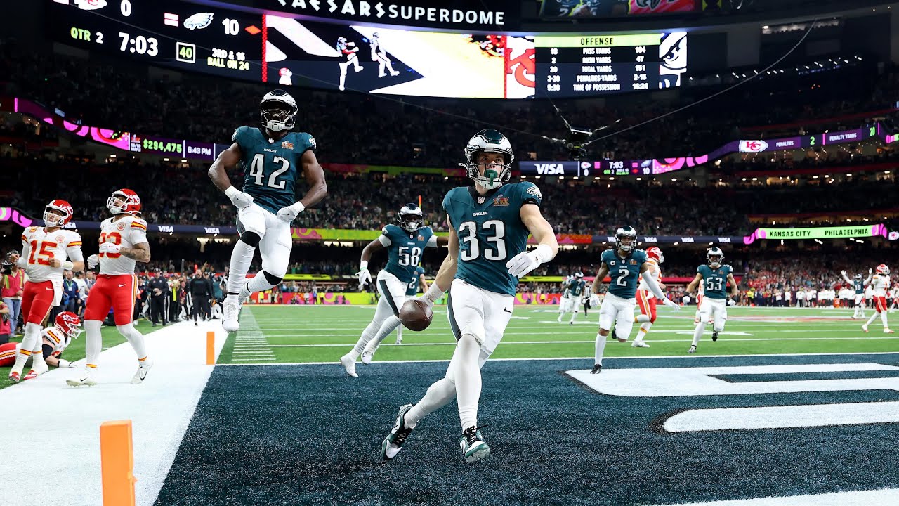 Cooper DeJean & Zack Baun - Interceptions - Philadelphia Eagles vs ...