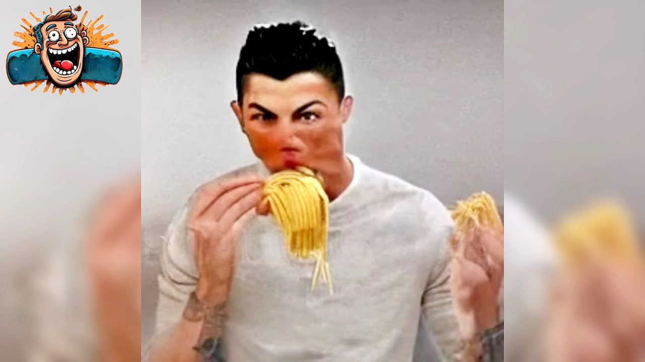 Ronaldo loves spaghetti - YouTube