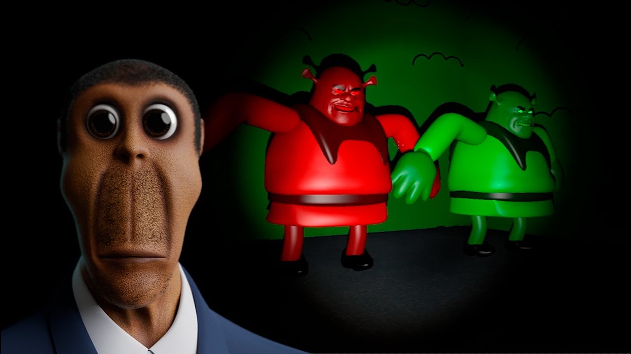 Obunga gman Destroys Meme Fnaf, Sonic, Slendytubbies Characters in 3D ...