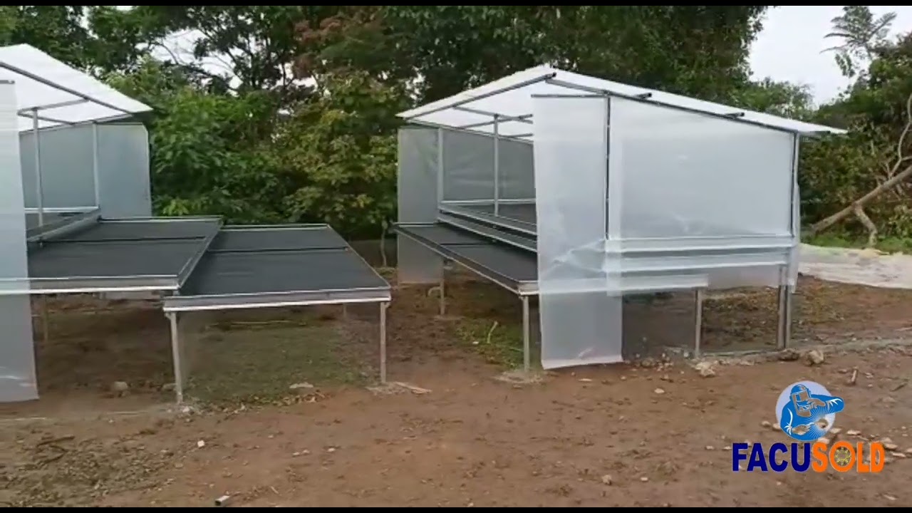 secadores solar con sistema corredizo manual - YouTube