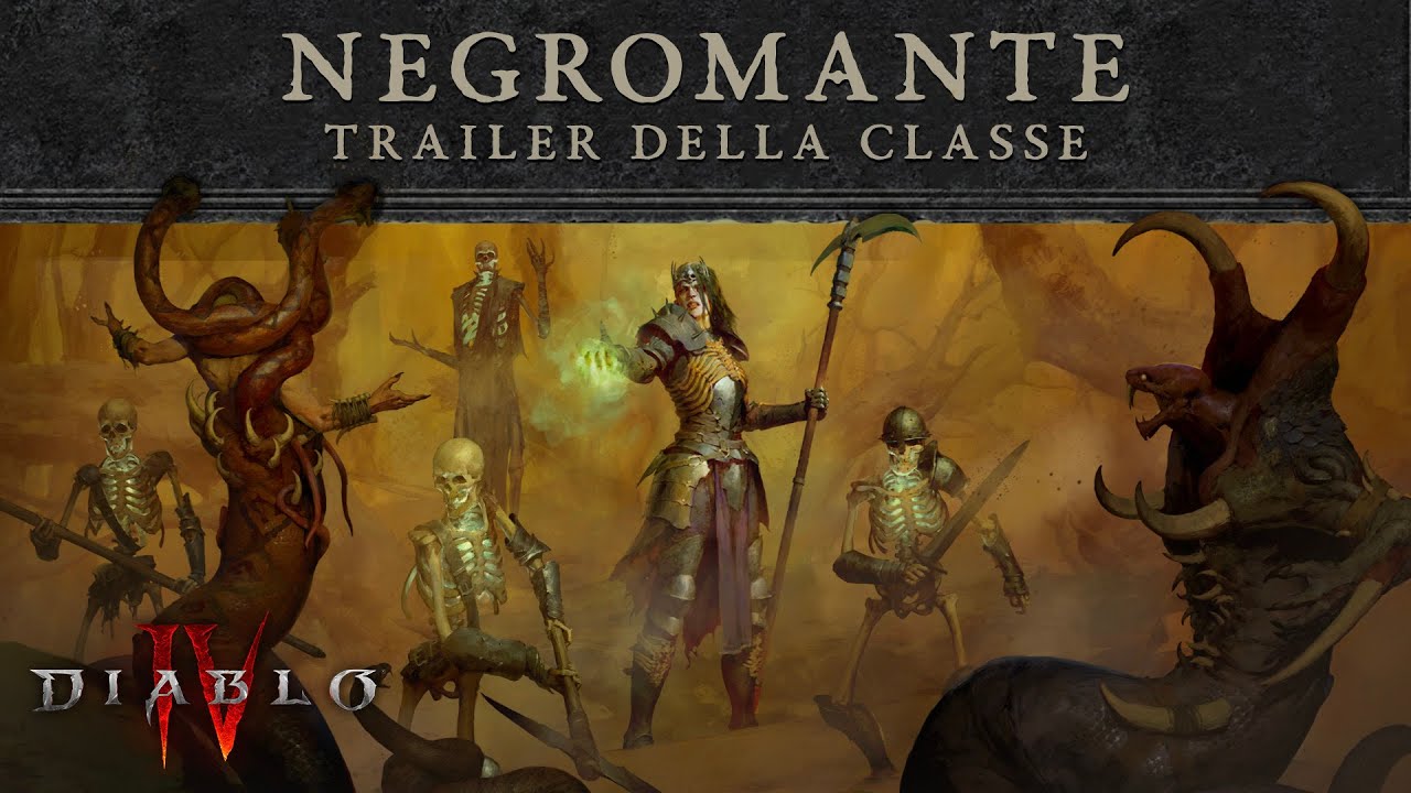 Diablo IV | Trailer del Negromante - YouTube