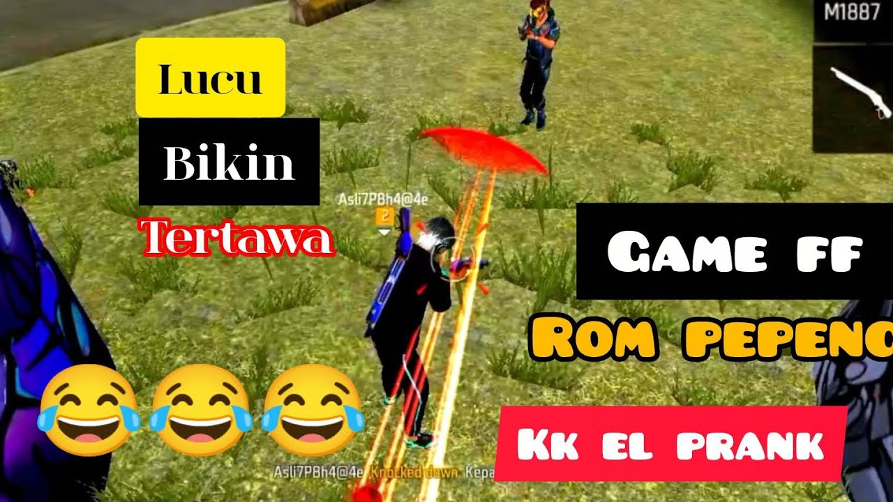 Game ff main rom pepeng 1vs1/3vs3 lucu Bikin tertawa - YouTube