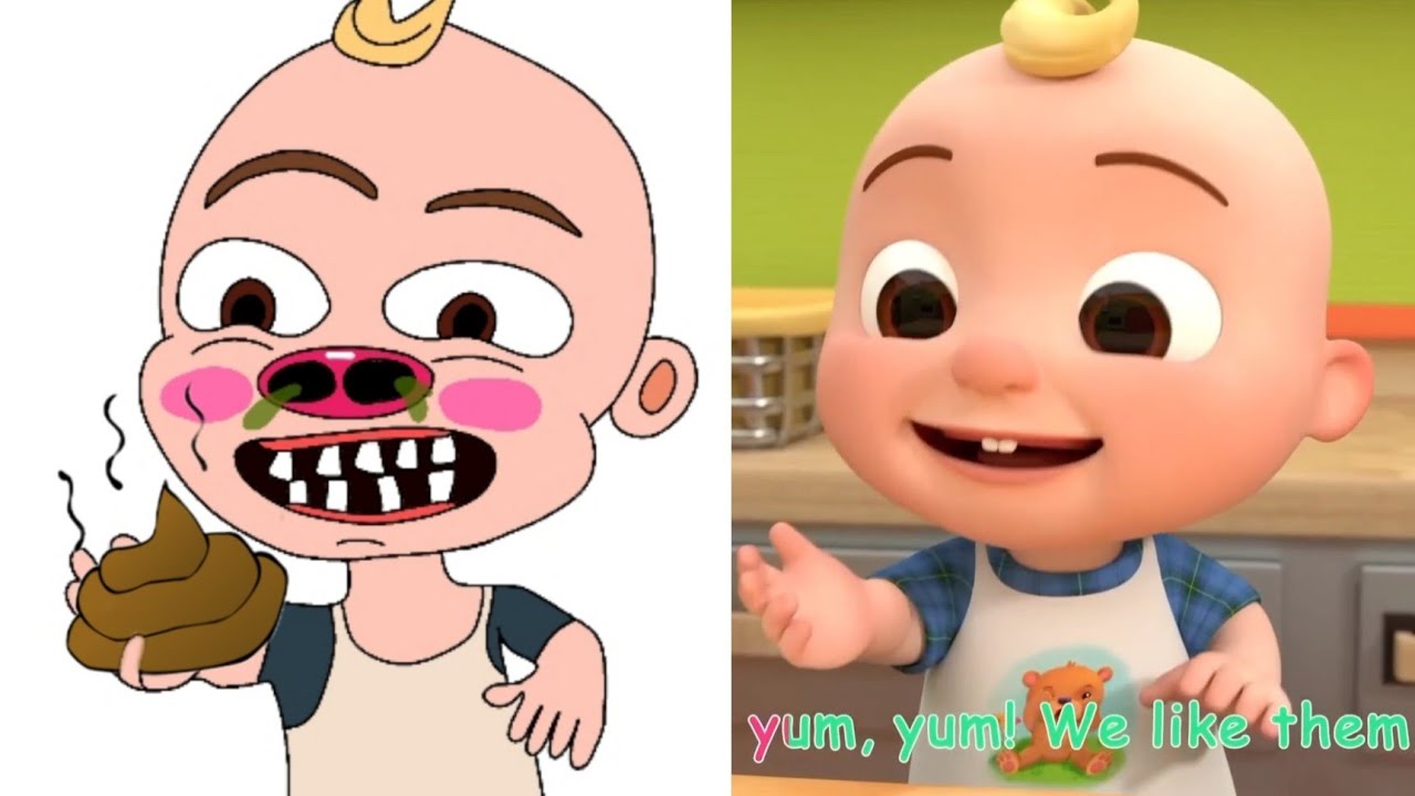 Yes Yes Fruits CoComelon Funny Drawing Meme Video 🤣 | Funny Nursery ...