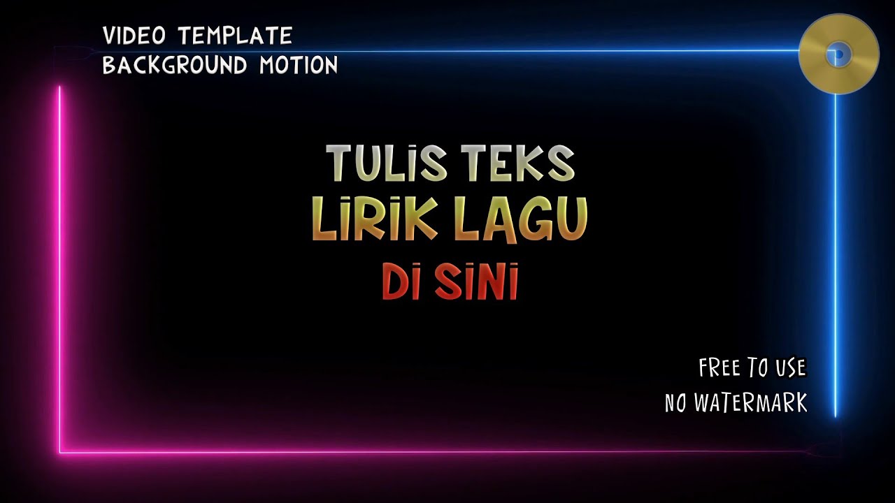 BACKDROP UNTUK MENULIS LIRIK LAGU | FRAME LED STRIP - YouTube