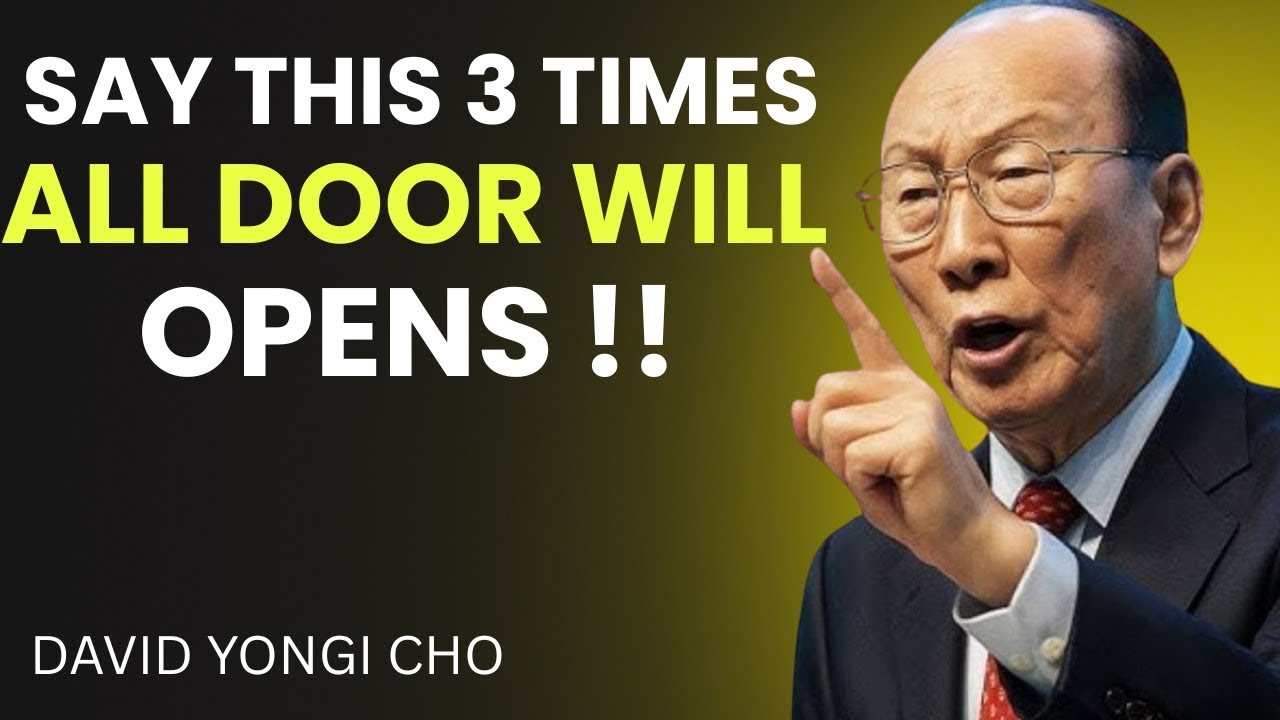 Say This 3 Times and Watch God Open Every Door|| MOTIVATION SPEECH BY ...