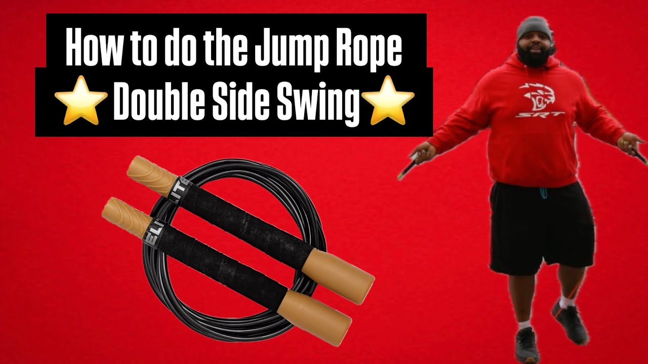How to do the Jump Rope Double Side Swing - YouTube
