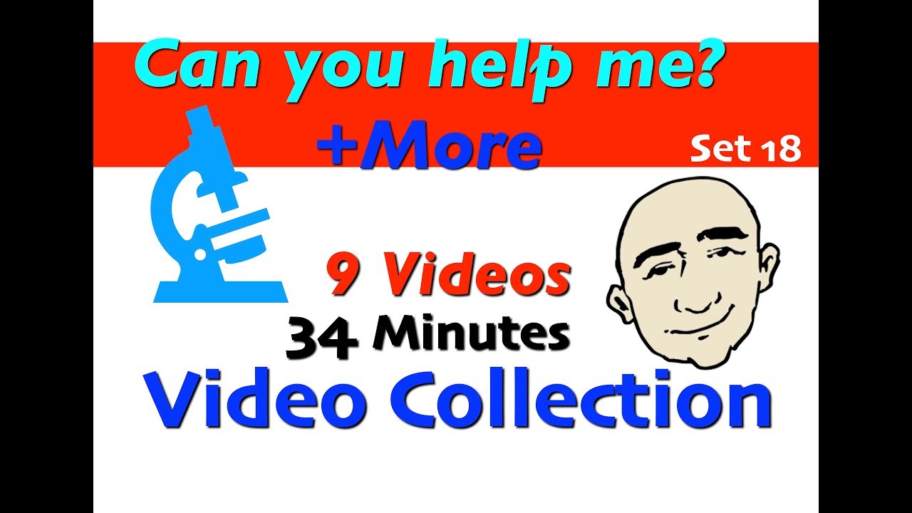 Can you help me? + More | Video Collection - 18 | English For ...