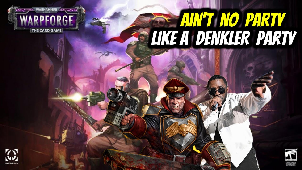 Astra Militarum: Commissar Denkler Deck Warhammer 40,000 Warpforge ...