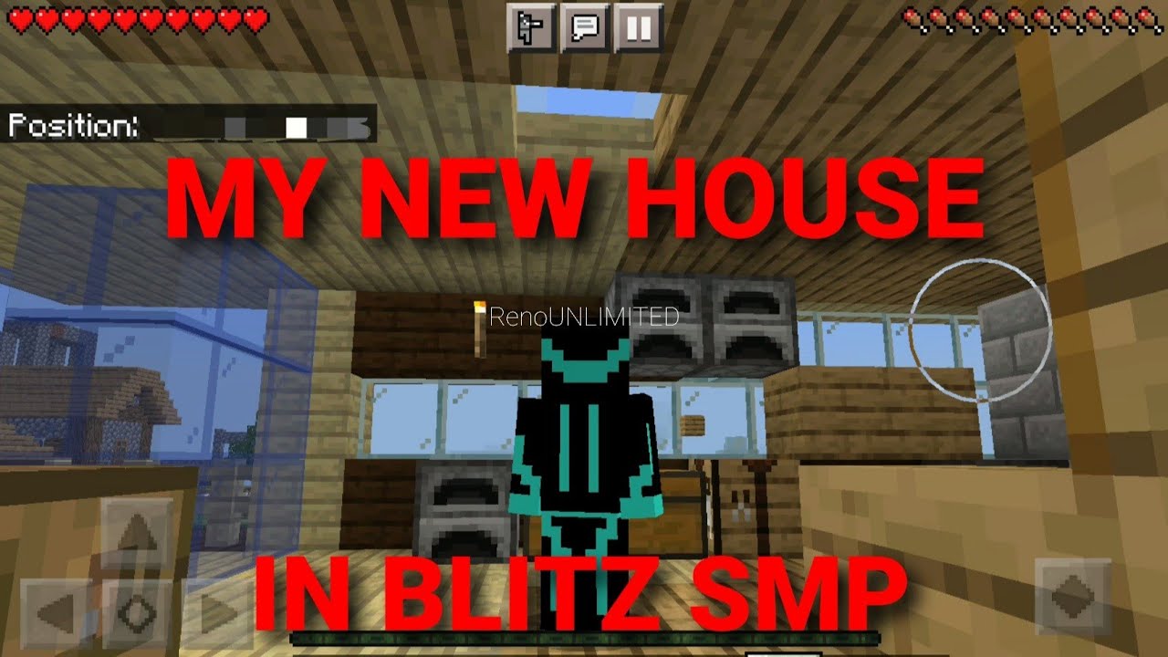 My new house in BLITZ SMP Asteriz village || #minecraft #trending - YouTube