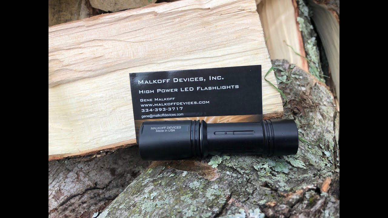 Malkoff Devices Small EDC Light first impressions - YouTube