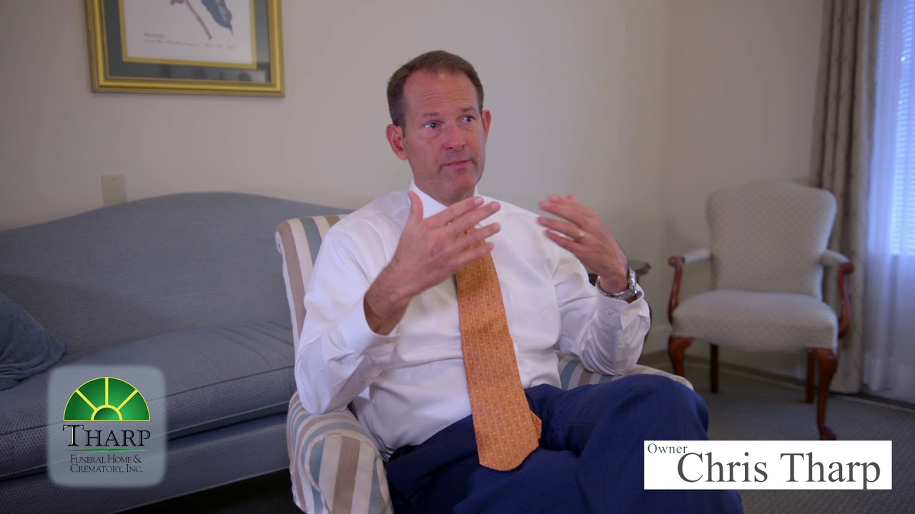 About Tharp Funeral Home, with Chris Tharp - YouTube