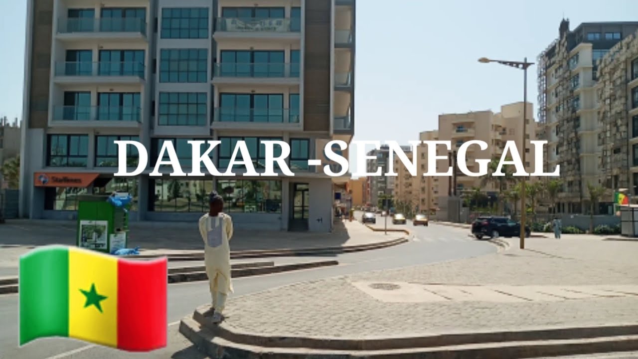 clean Beautiful streets of Dakar Senegal🇸🇳/City tour - YouTube
