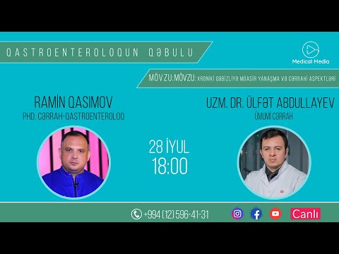 Xroniki qəbizliyə müasir yanaşma və cərrahi aspektləri - Ramin Qasımov, Ülfət Abdullayev