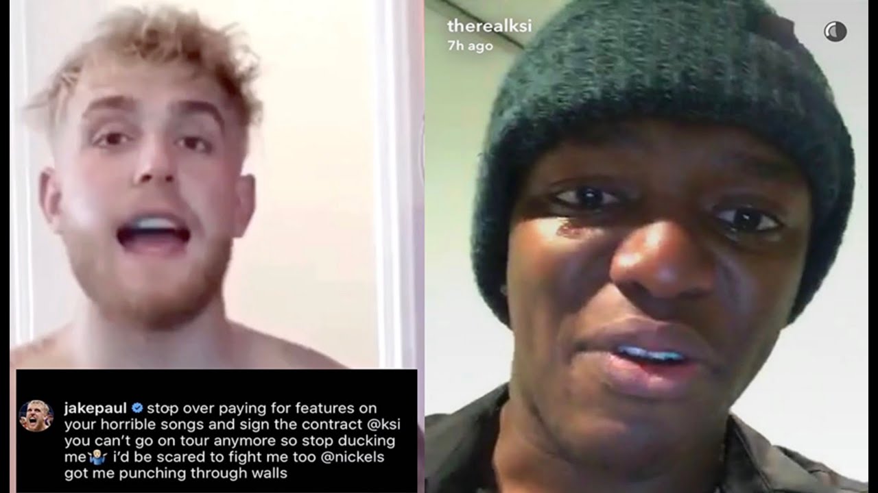 JAKE PAUL CALLS OUT KSI FOR AVOIDING THE FIGHT (ksi is scared) - YouTube