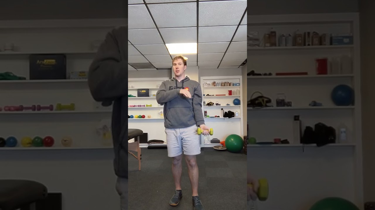 Eccentric Biceps Load - YouTube