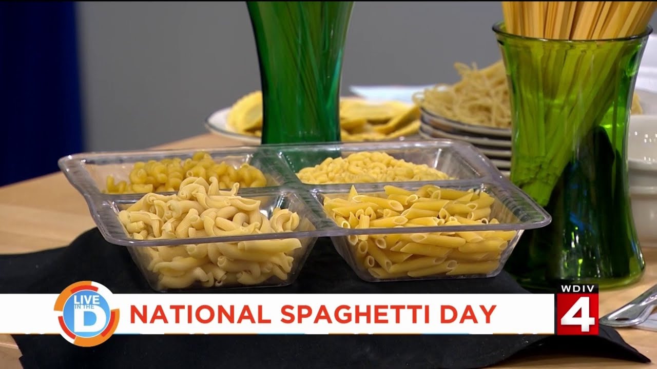 Live in the D: Celebrate National Spaghetti Day the right way - YouTube