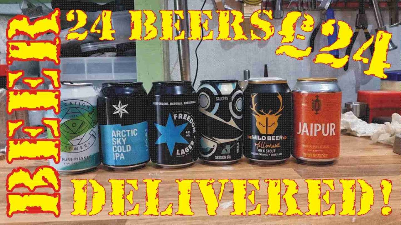 BEER - 24 Cans, £24, DELIVERED! - YouTube