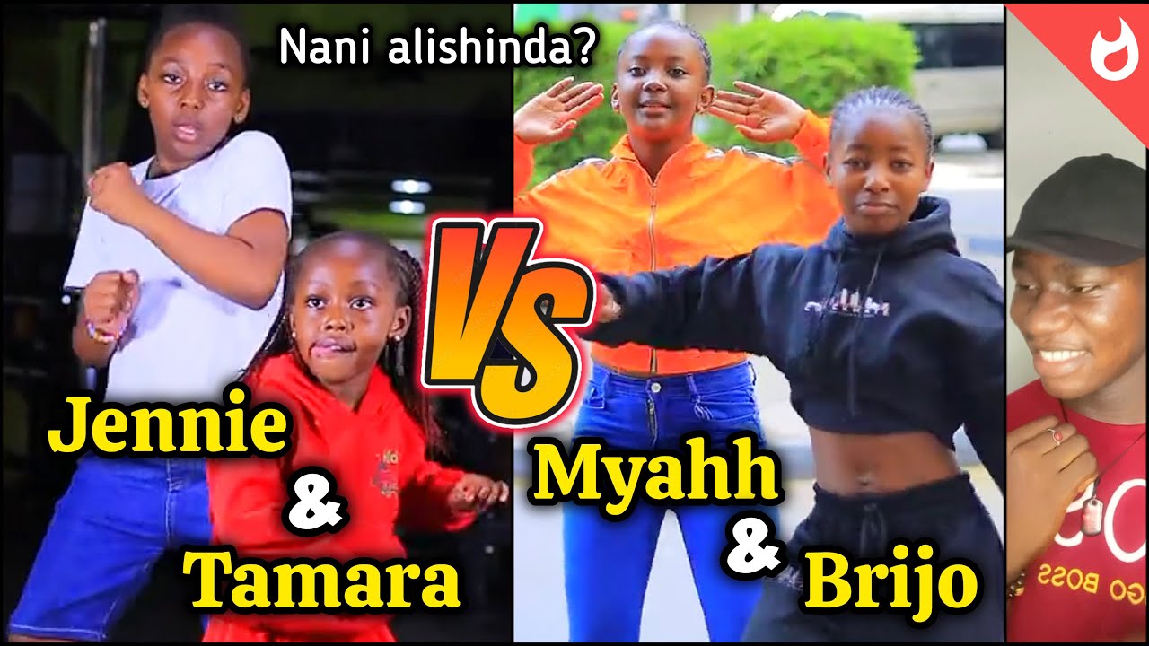New Dance Challenge 🔥~ Jennie Favour & Baby Tamara Vs Brijo & Myahh xo ...
