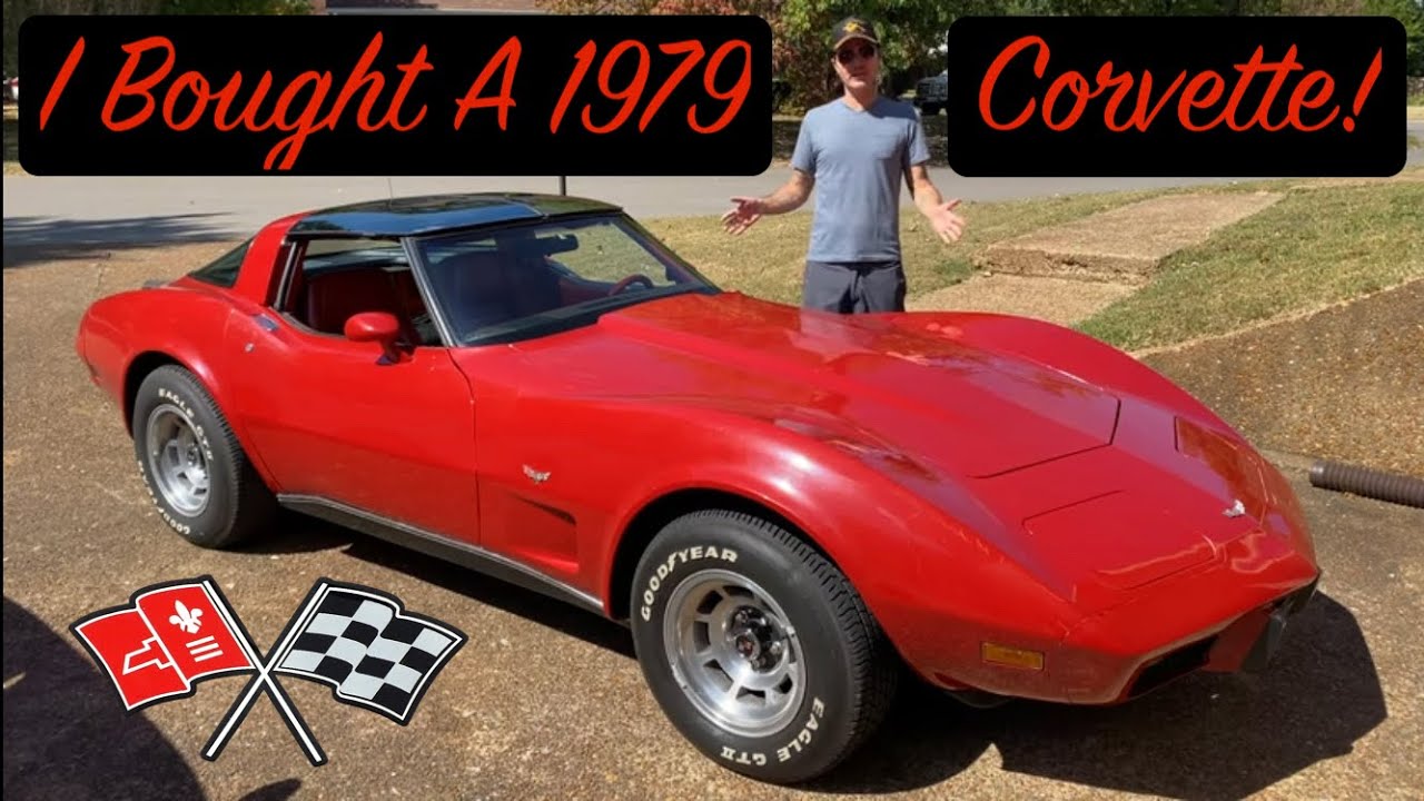 I Bought a Classic 1979 Corvette, Red On Red w/ Mirrored T-Tops C3 ...