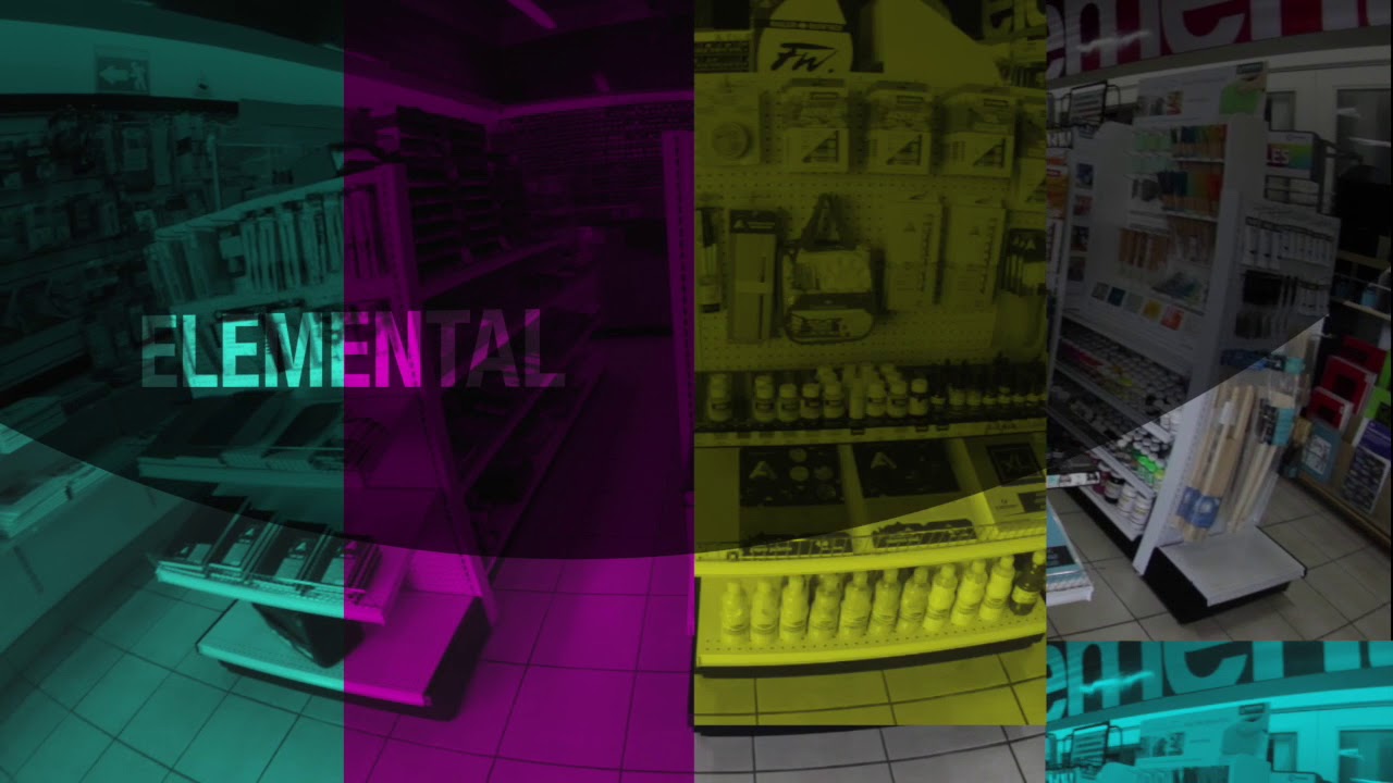 elemental materiales arte - YouTube