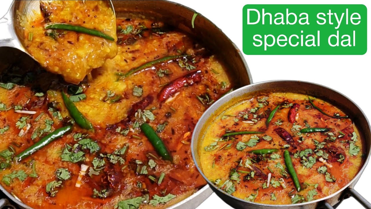 perfect measurements ke sath plain daal se bnainge ghrme hi dhaba style ...