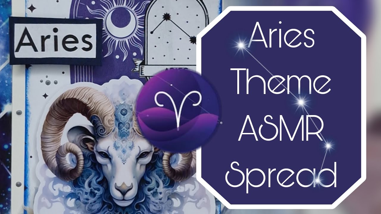 Aries Theme ASMR Spread ♈ ️ - YouTube