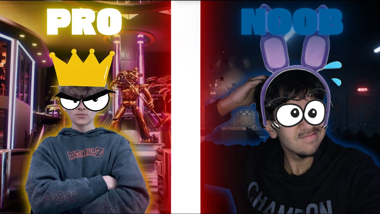 FNAF PRO 👑 Teaches A FNAF Noob 🗑️ How To Play! [ FNAF 1 ] - YouTube