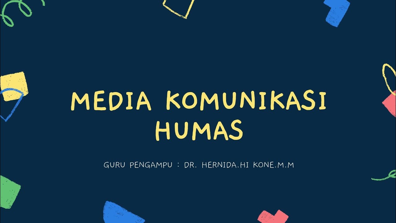 Media Komunikasi Humas - YouTube
