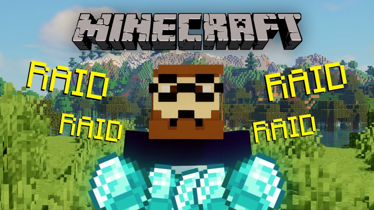 Minecraft But I'm Part Of The WORST Raid EVER - YouTube