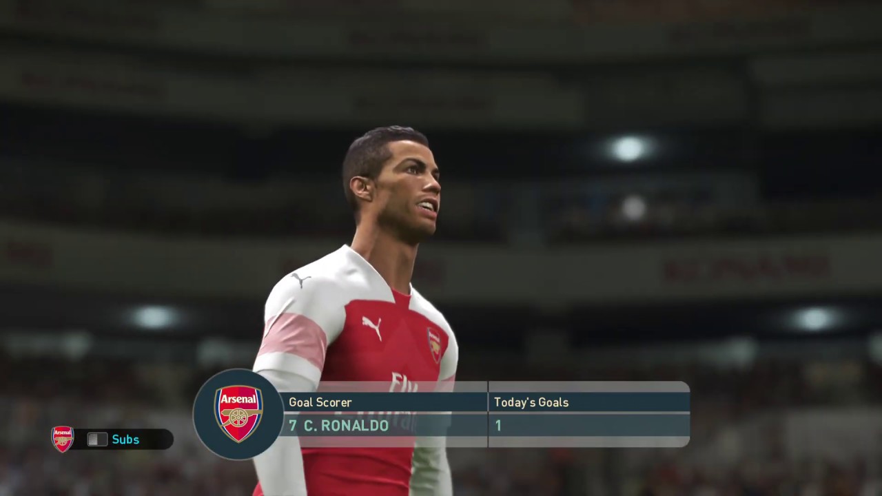 PES2019 Highlight GOAL CR7 best teamwork.PS4 - YouTube