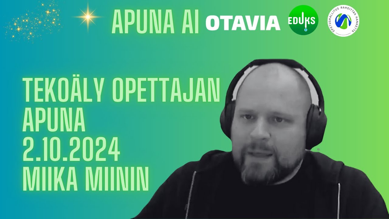 Apuna AI tekoäly open apuna 021024 - YouTube