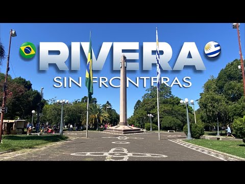 Así es la PECULIAR FRONTERA entre URUGUAY 🇺🇾 y BRASIL 🇧🇷 | una ciudad en dos países | #URUGUAY 2