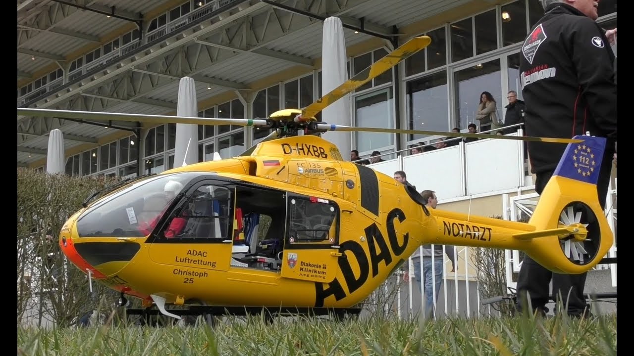 Rotor Live 2018 - Beautiful EC 135 Superscale 800 from Scaleflying ...