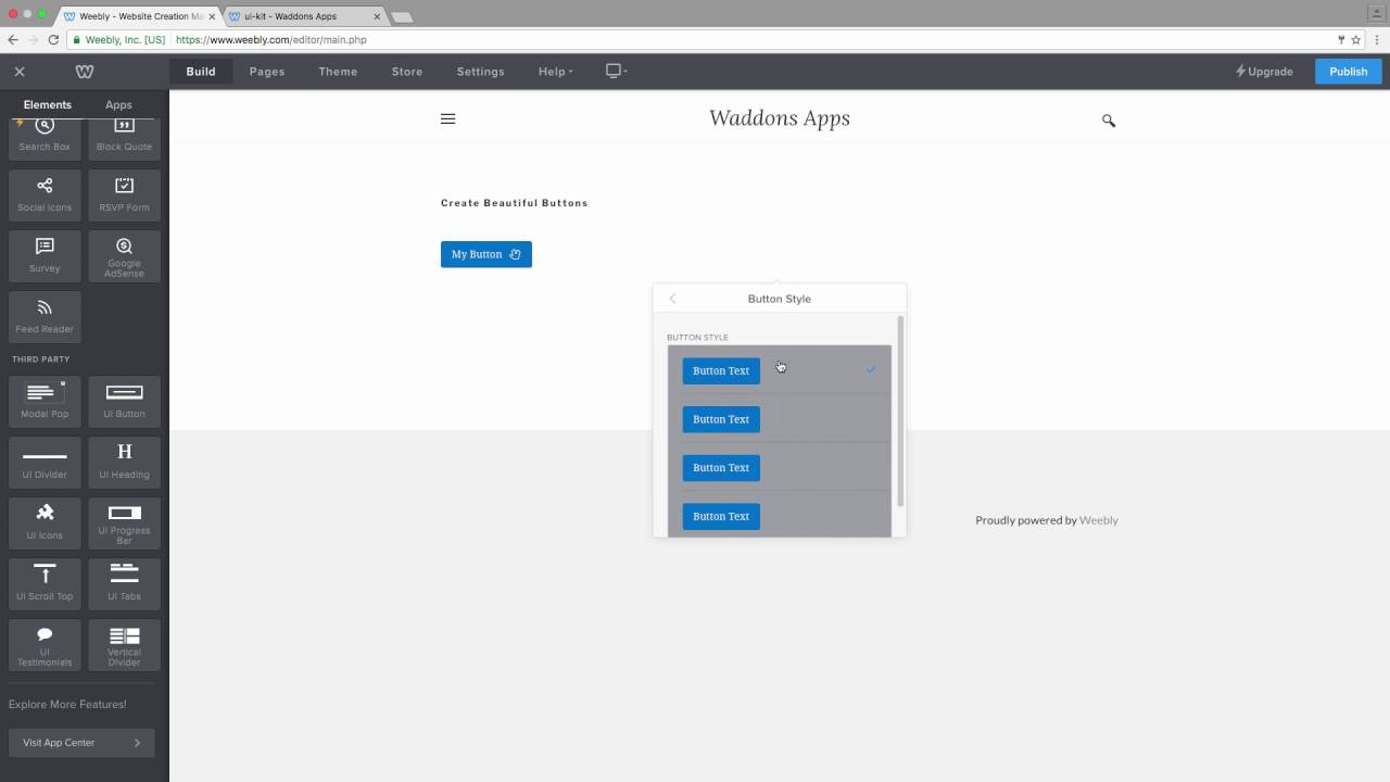 UI Button - YouTube