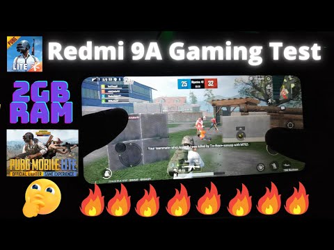 😱Redmi 9A PUBG Lite Gaming Test | MIUI 12 | Gyroscope Test | HD Graphic | Helio G25 | 2GB RAM |TDM