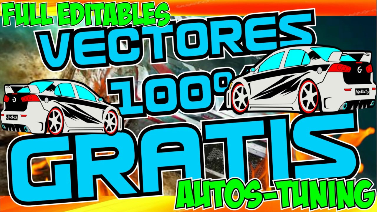 🎁🔰💯📁VECTORES GRATIS 2021 AUTOS TUNING LATERALES FORMATO CDR🎁🔰💯📁 - YouTube