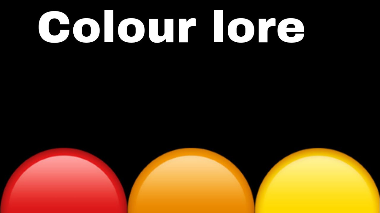Colour lore red - rainbow - YouTube