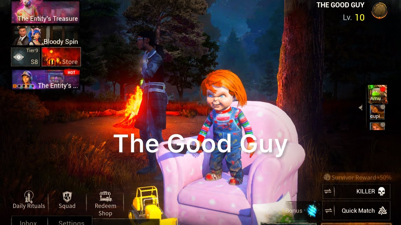 FINALLY trying out THE GOOD GUY | DBD MOBILE - YouTube