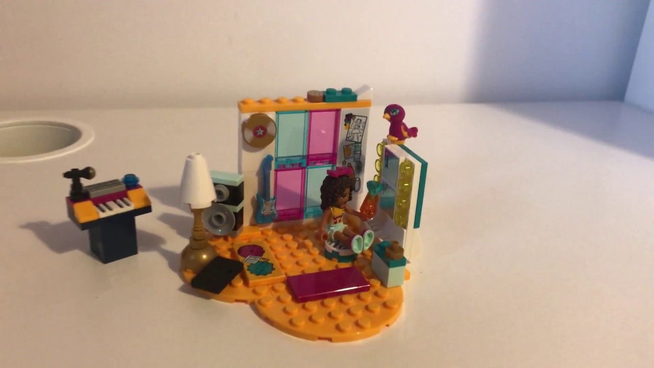 LEGO Friends Andrea's Room - YouTube